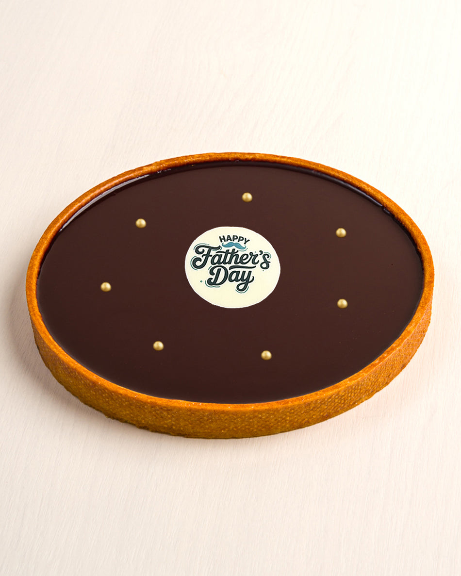 Father's Day Chocolate Tart - Order Online | Islandwide Delivery – Caro ...